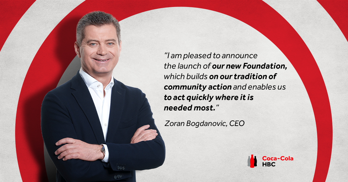 Coca-Cola HBC announces new charitable Foundation | Coca-Cola HBC